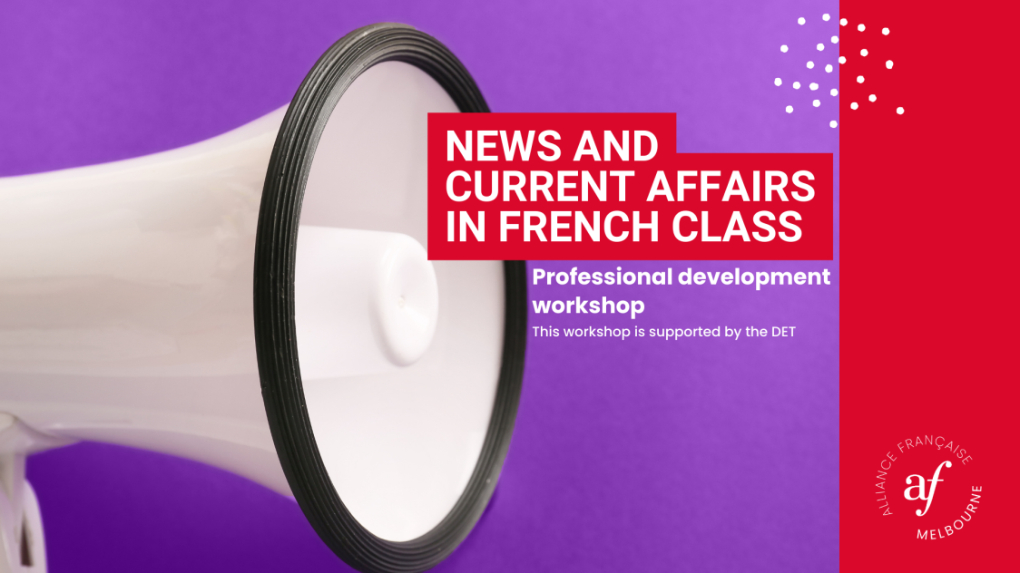 Alliance Française de Melbourne - professional development workshops